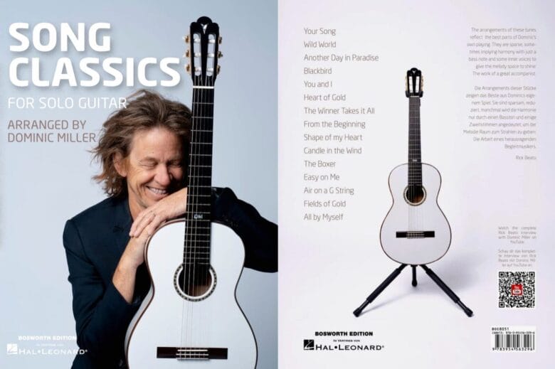 Dom’s New Song Book for Solo Guitar | Dominic Miller_Fan Page Japan